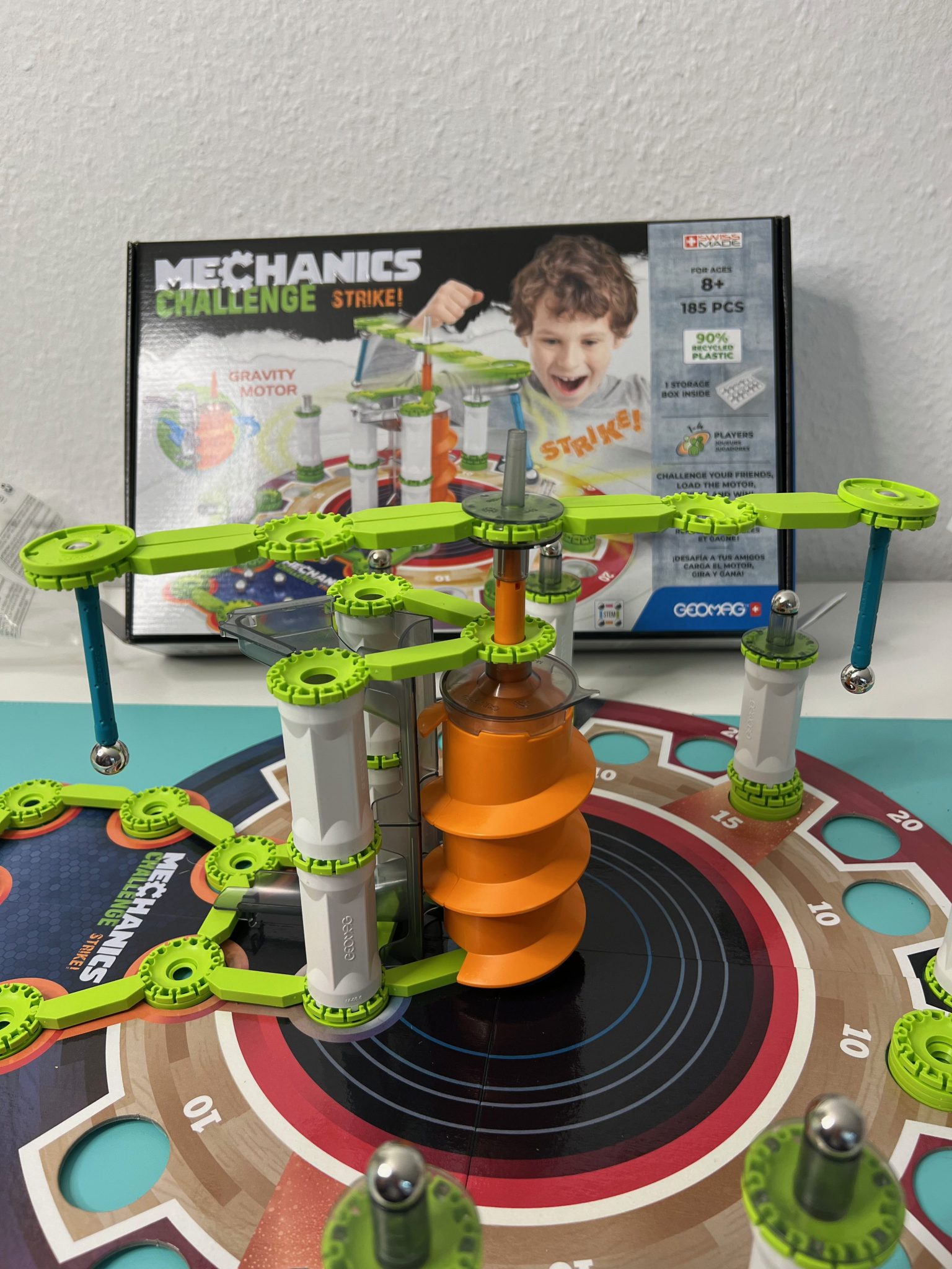 Geomag Mechanics Challenge Strike Lern- und Kreativspiel für Kinder ab ...
