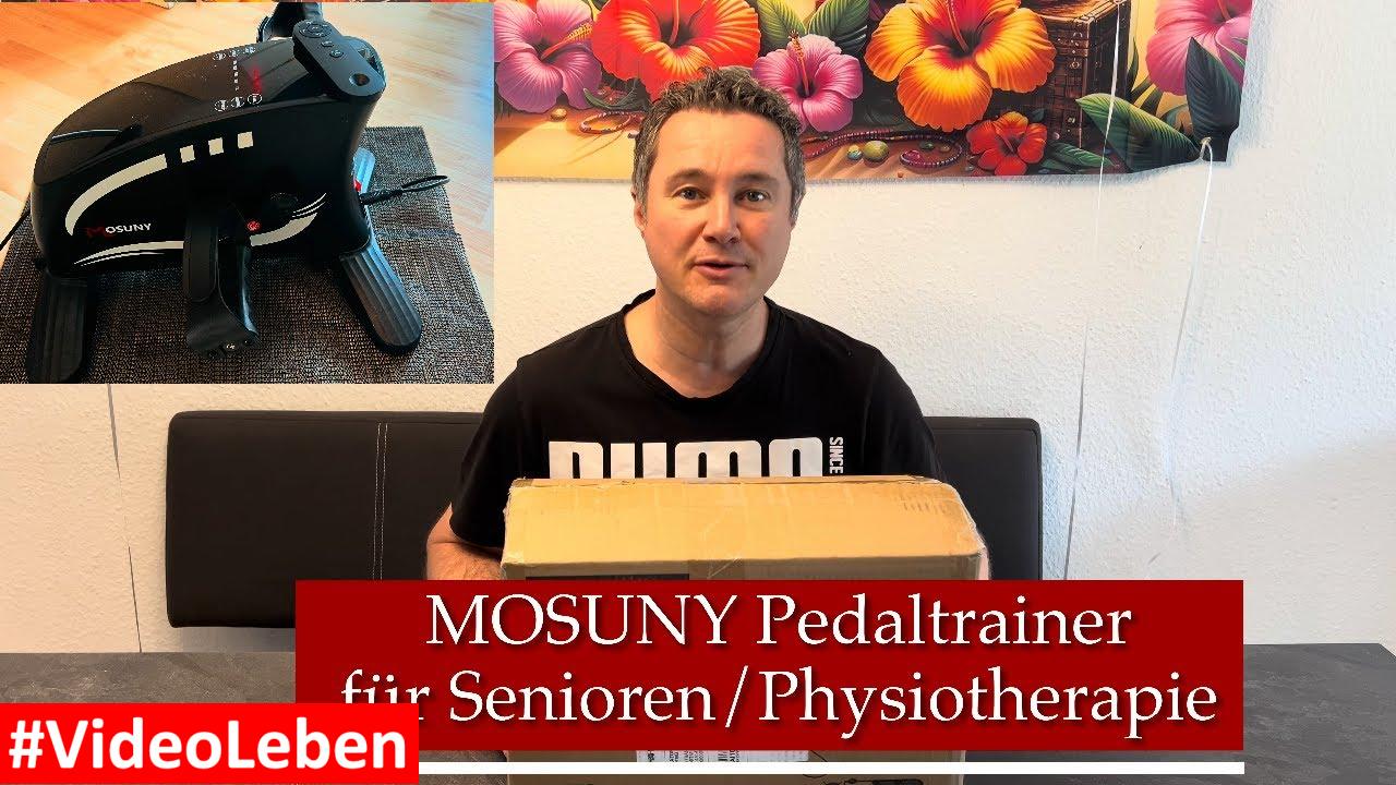 MOSUNY Pedaltrainer für Senioren/Physiotherapie - VideoLeben